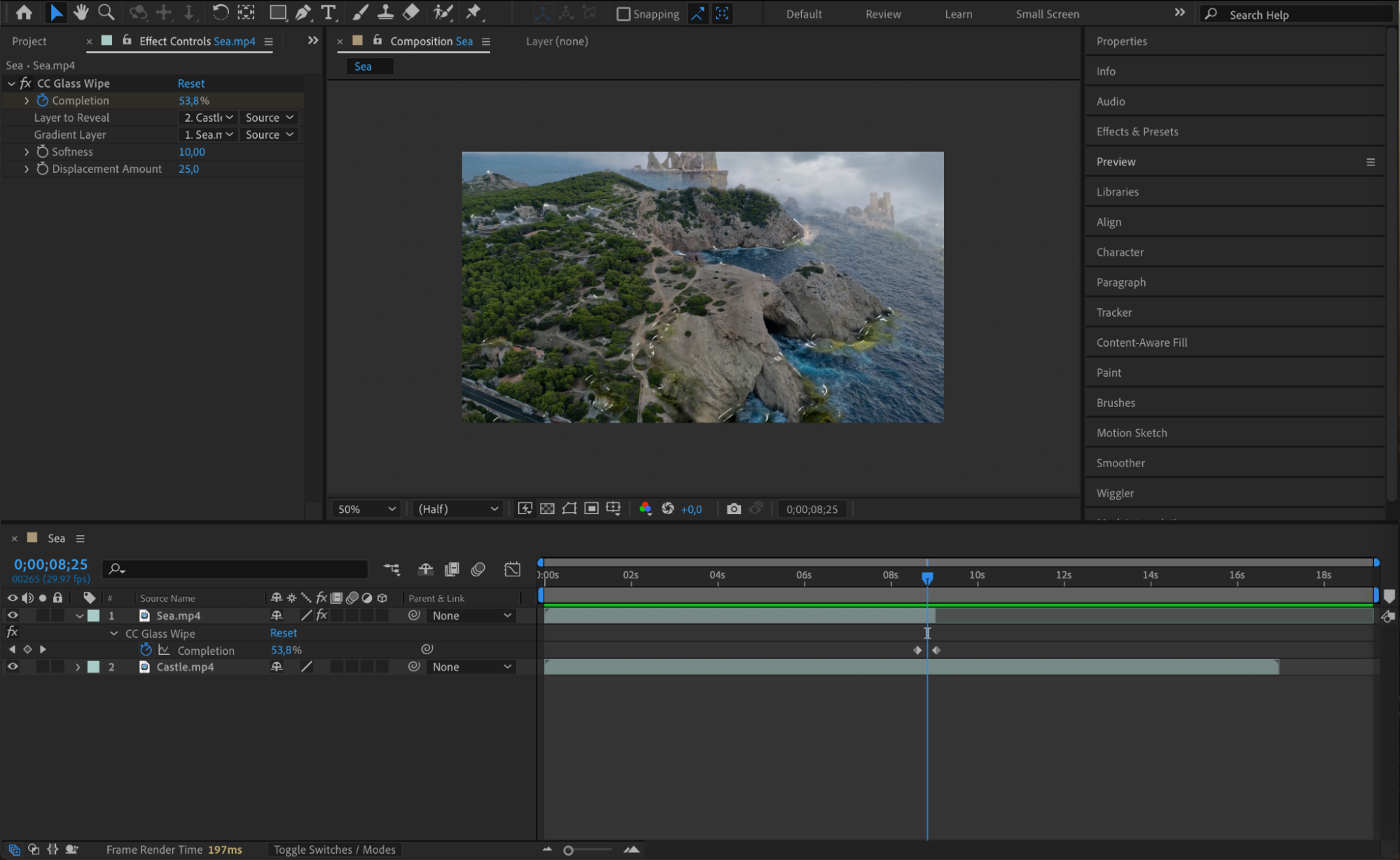 How to Cut a Footage in After Effects | aejuice.com