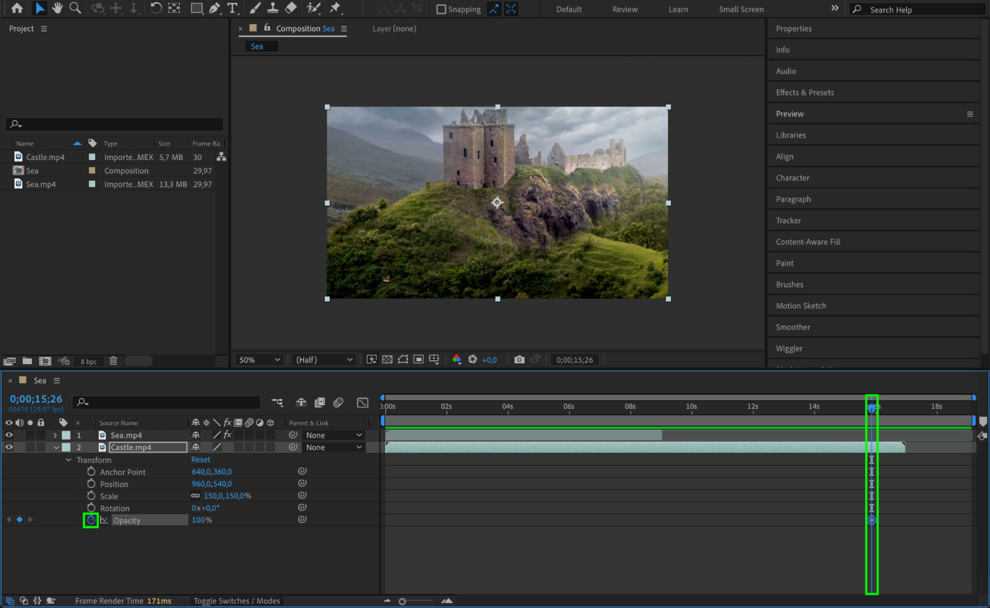 How to Cut a Footage in After Effects | aejuice.com