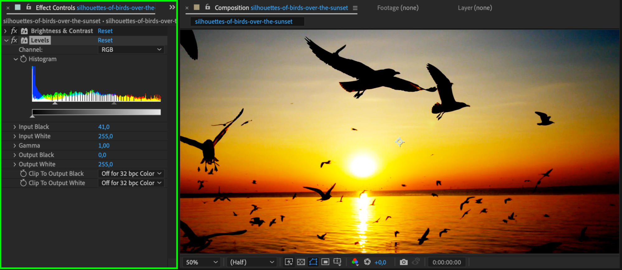 How to Brighten a Video in After Effects | aejuice.com