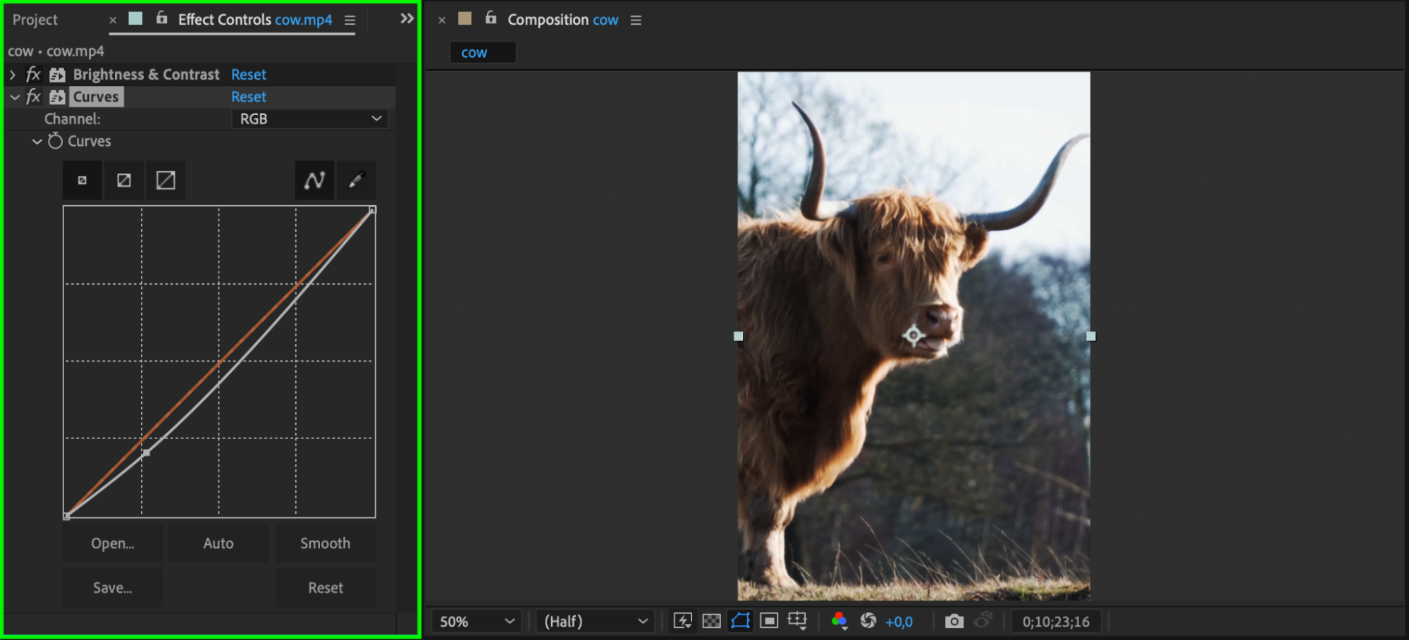 How to Adjust Video Brightness and Make a Video Darker in After Effects ...