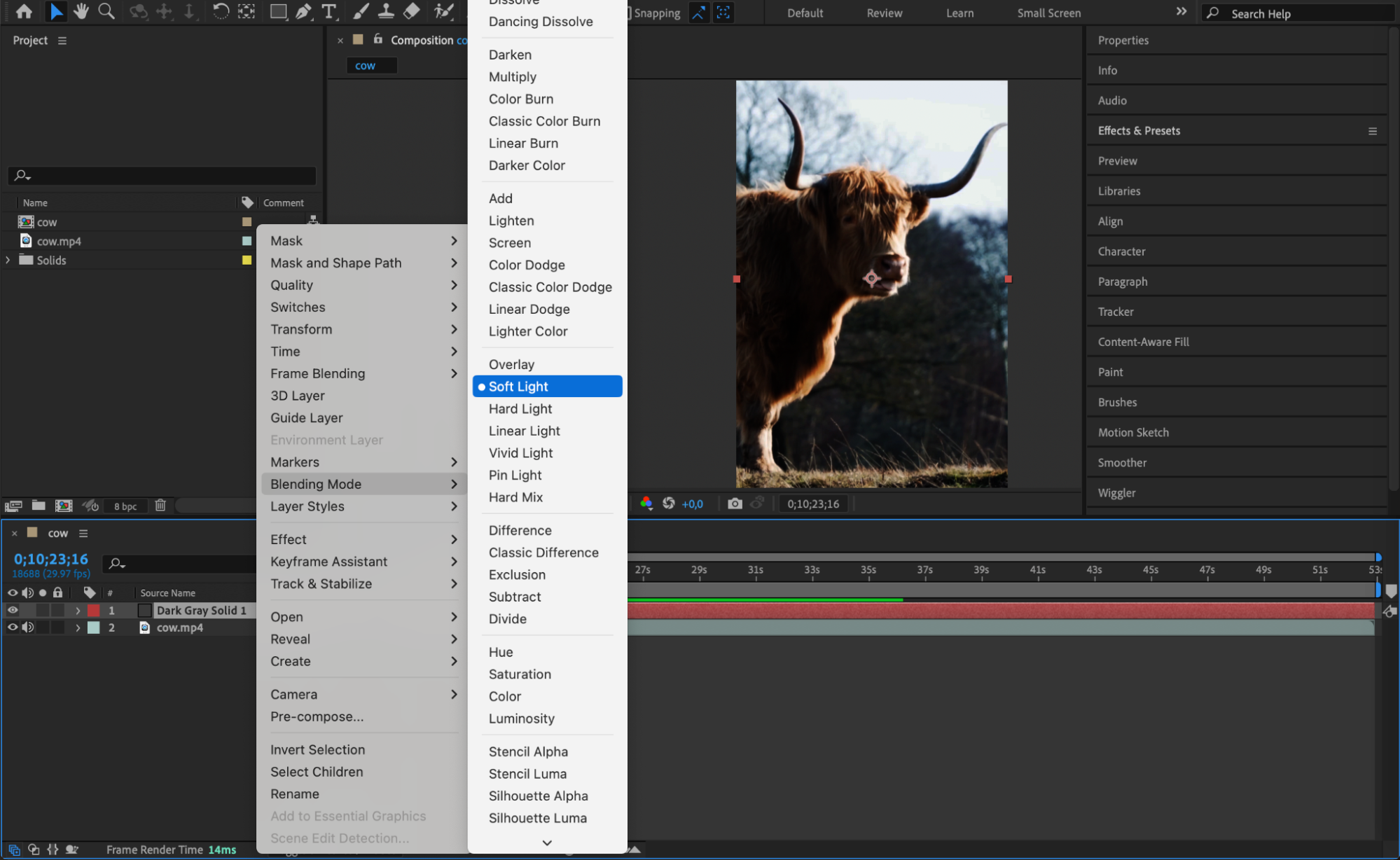 How to Adjust Video Brightness and Make a Video Darker in After Effects ...