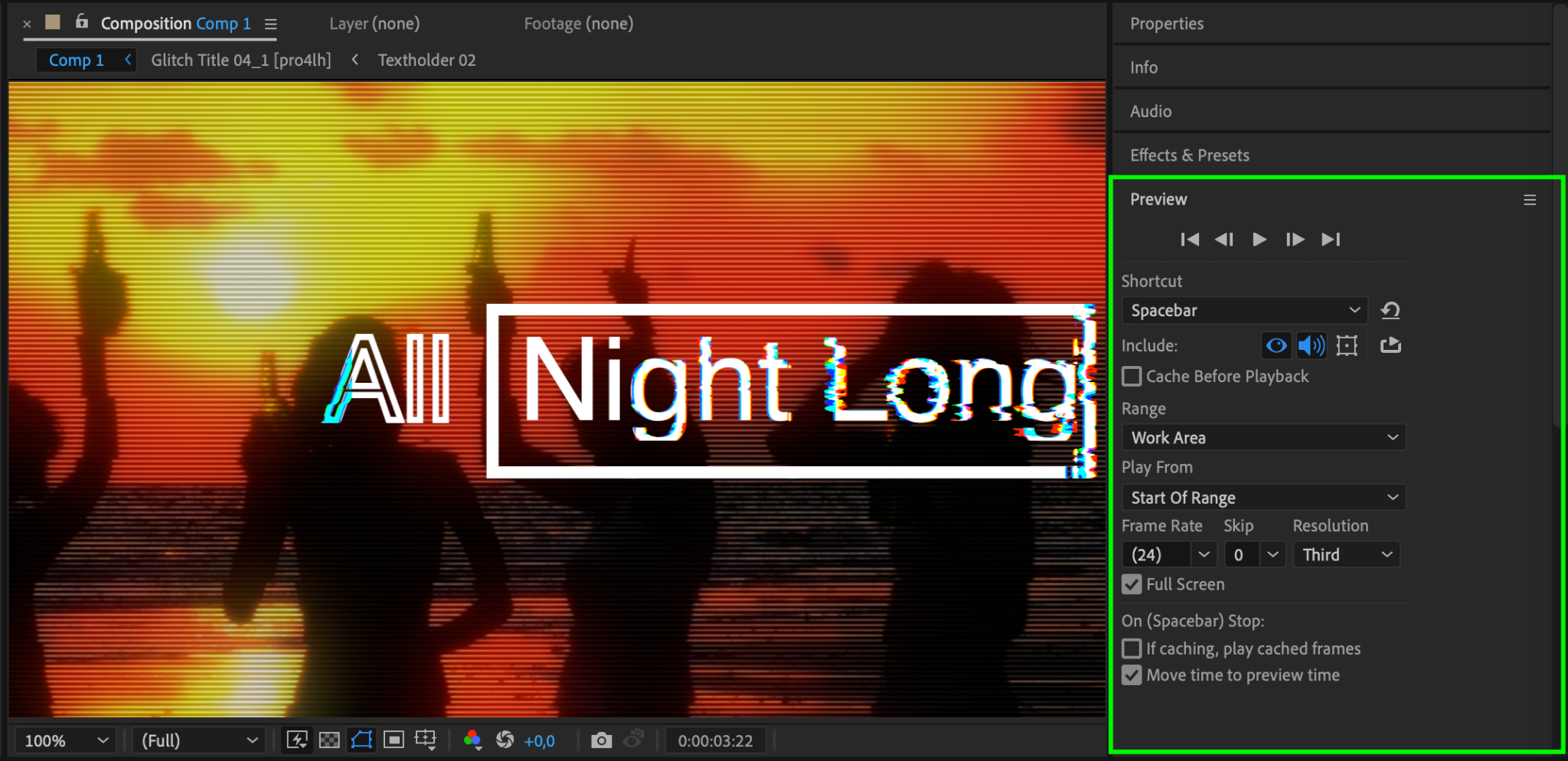 How to make a movie in adobe after effects - AEJuice