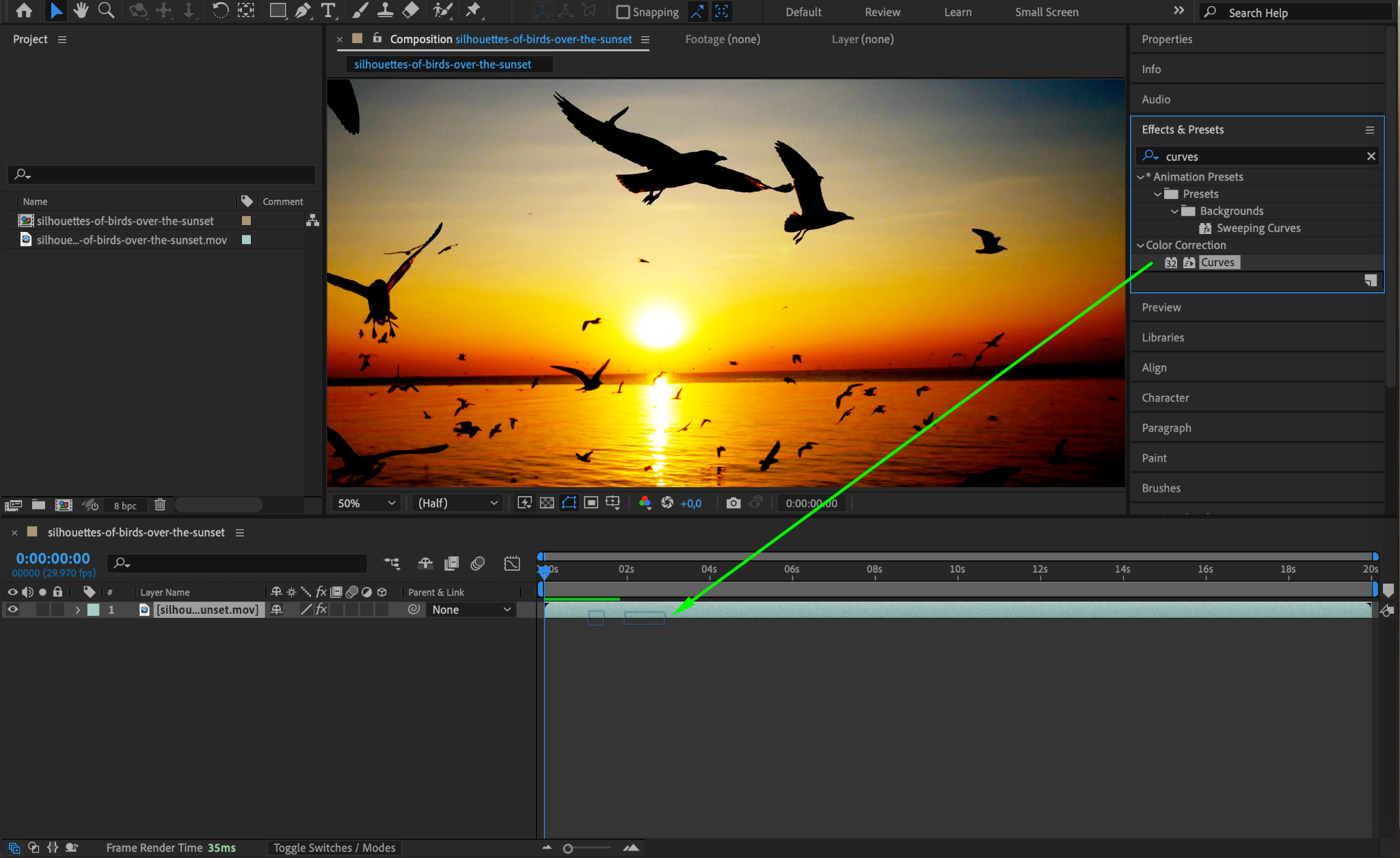 How to brighten video in after effects - AEJuice