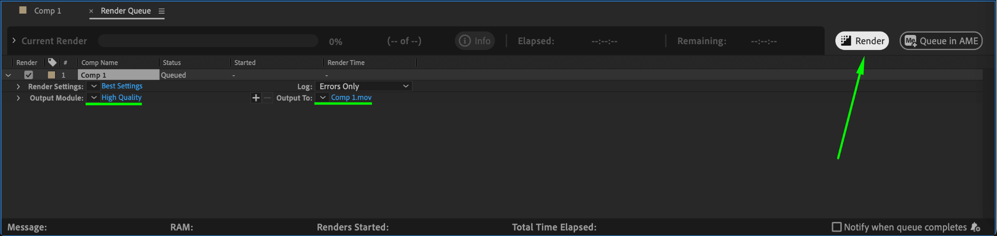 How to add black background in after effects - AEJuice