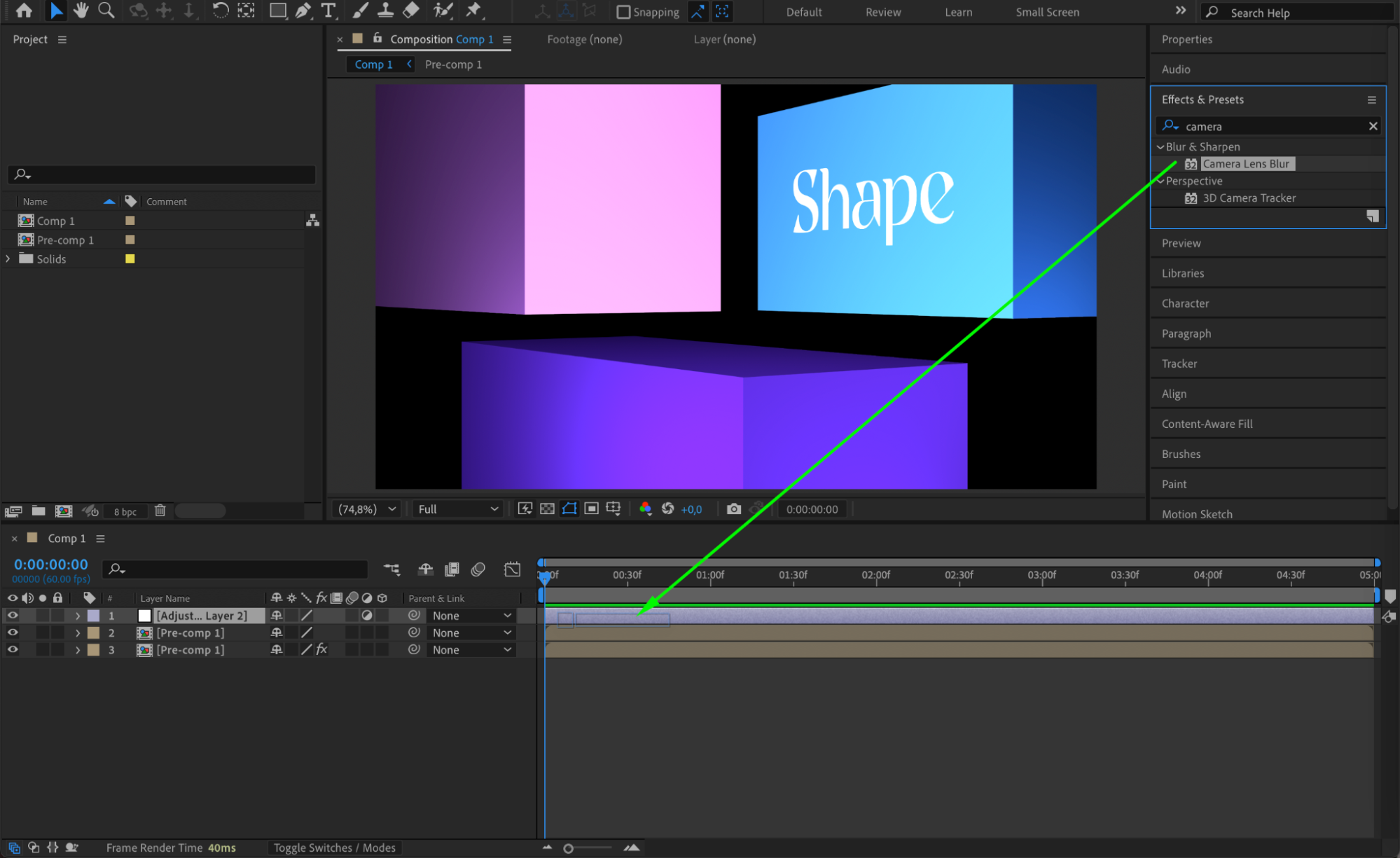 How to Use Z Depth in Adobe After Effects | aejuice.com