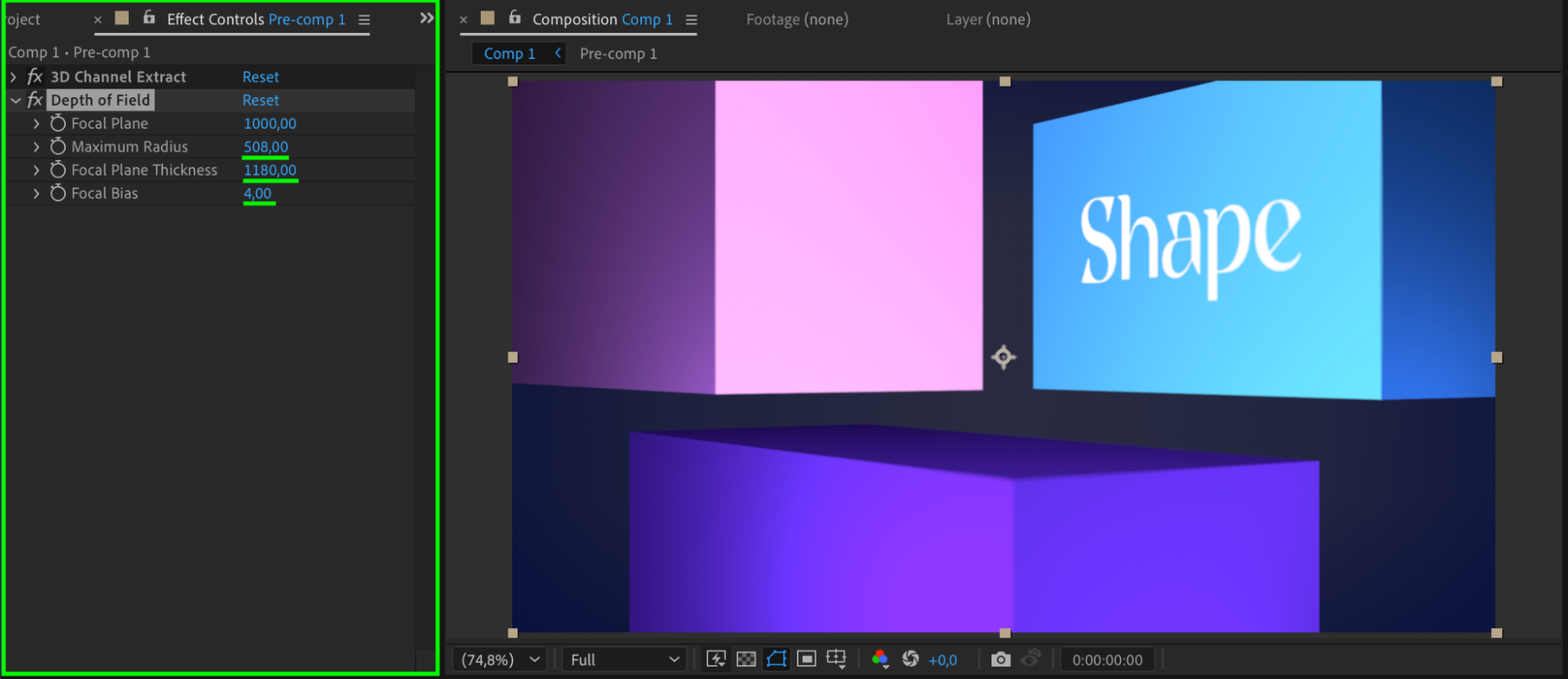 How to Use Z Depth in Adobe After Effects | aejuice.com