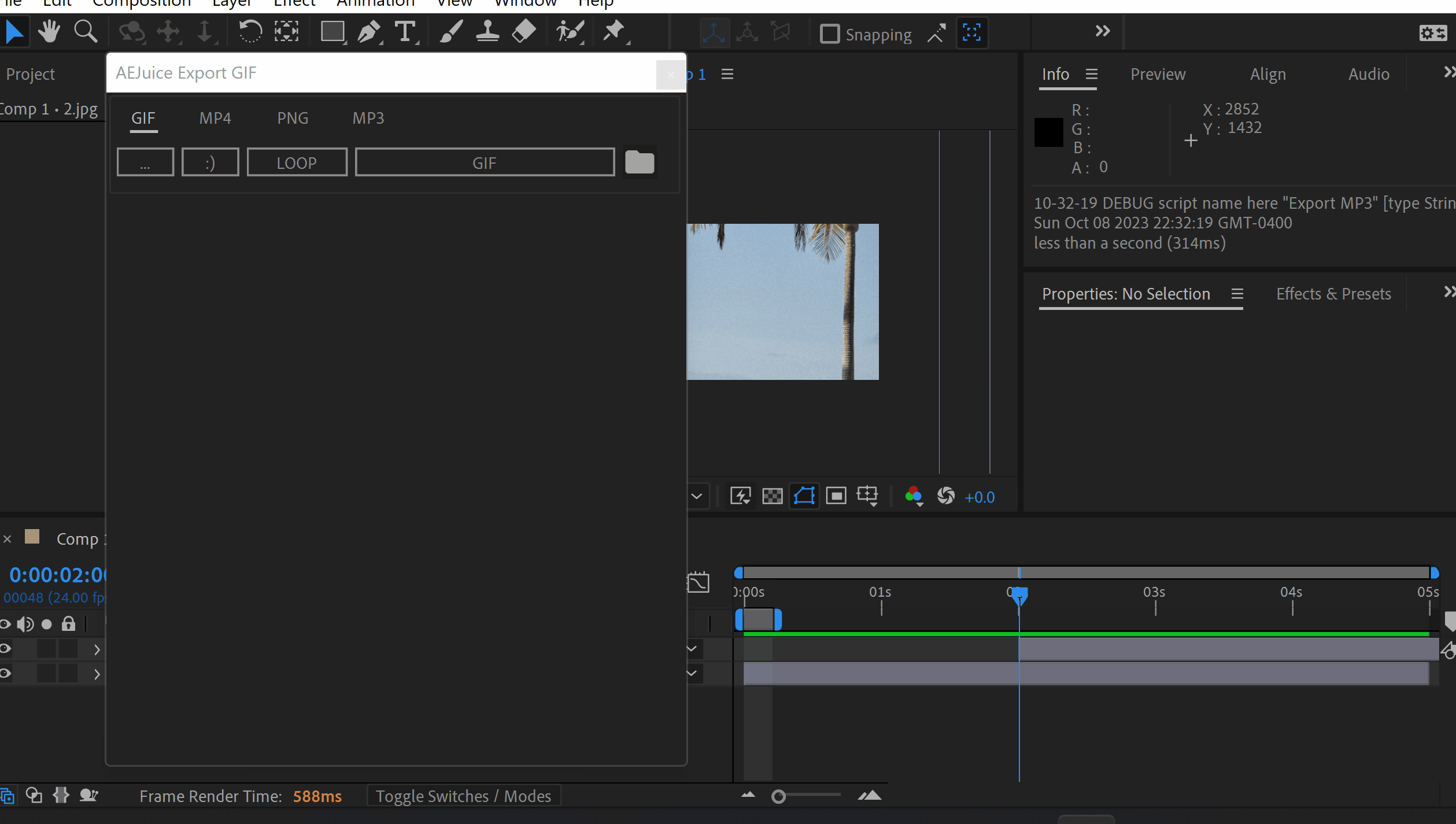 Export GIF - AEJuice